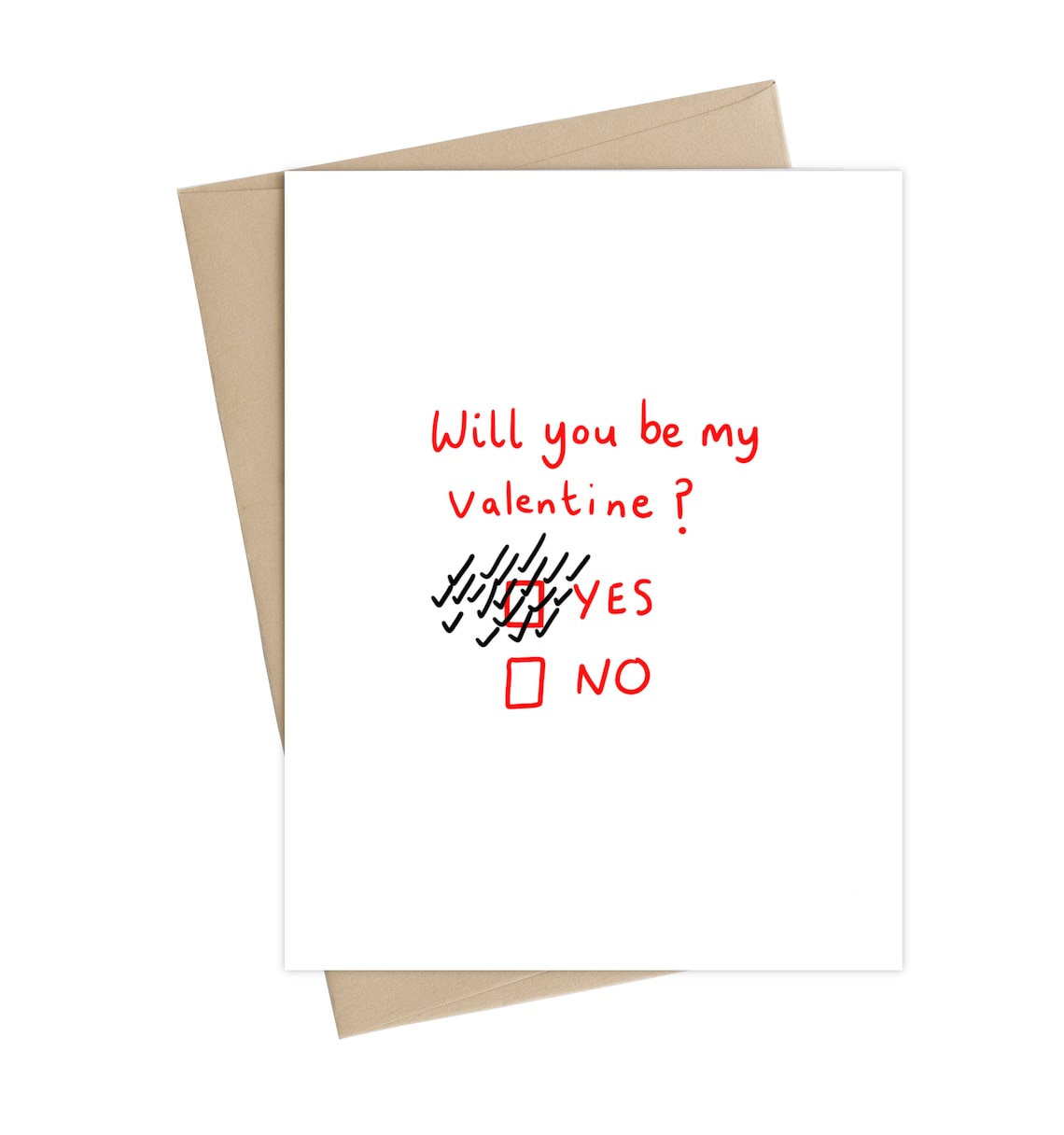 Funny Valentine Card // Will You Be My Valentine//valentine | Etsy