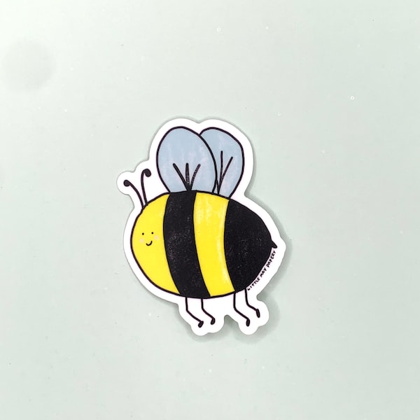 Bee Sticker - Etsy