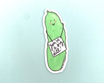 Pickle Stickers - Etsy