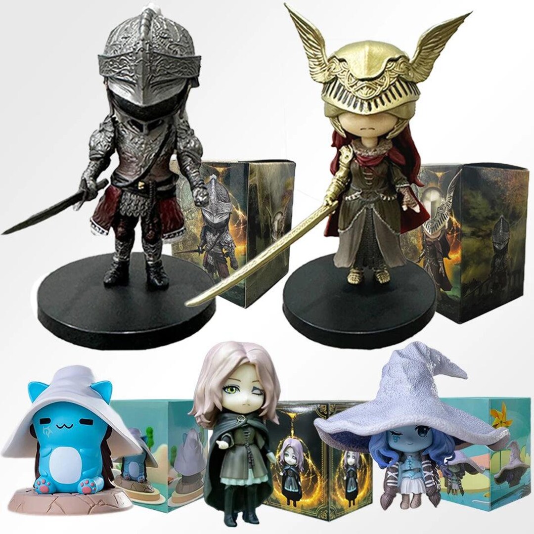 Elden Ring Mini Action Figures Ranni, Melina, Malenia PVC Collectibles ...