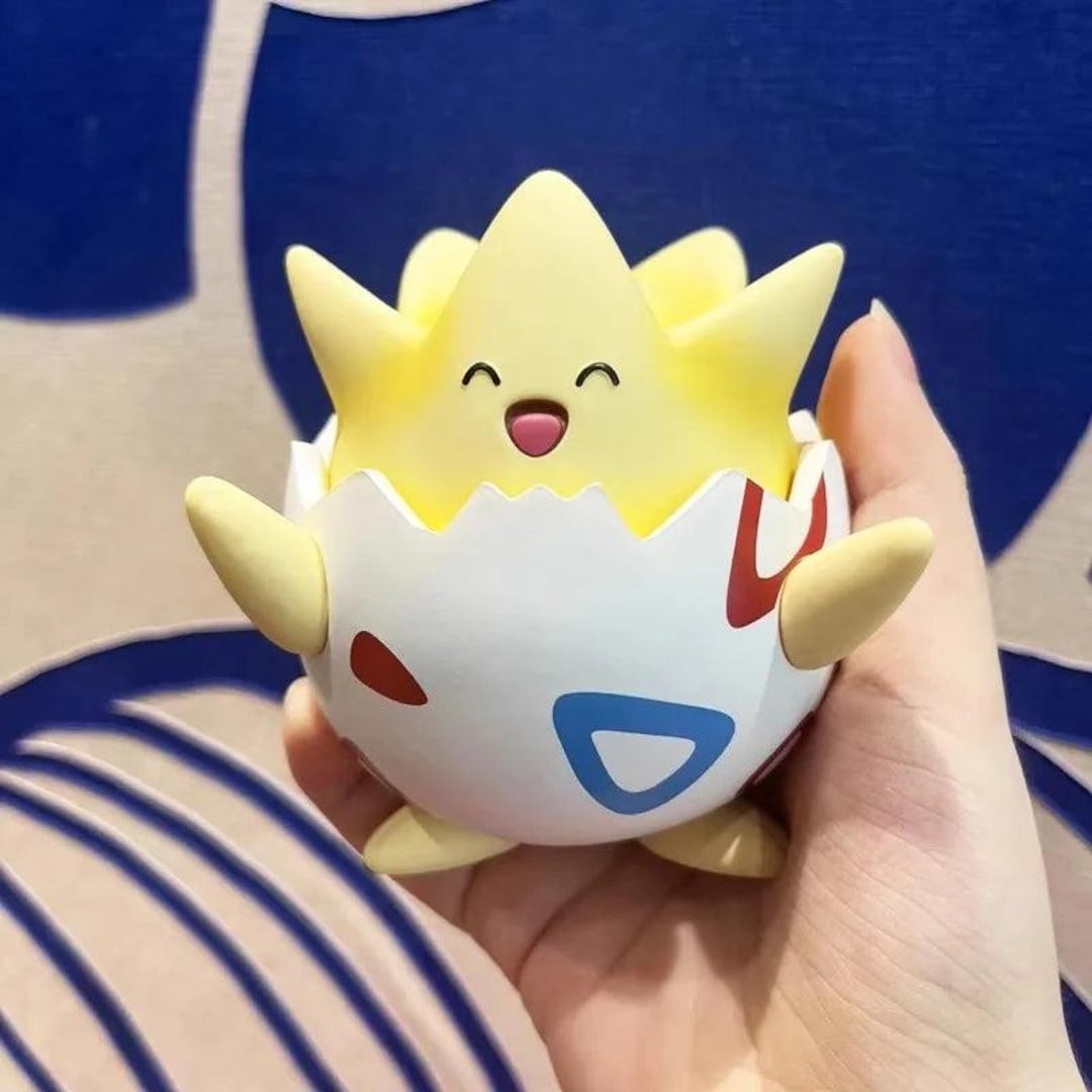 Togepi Cute Action Figure Pokemon GK PVC Collectible Gift - Etsy
