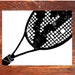 Tennis Racket Art Print Hand-carved & Printed 11 X 14 - Etsy