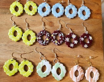 Polymer Clay Dangles - Etsy
