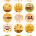INSTANT DOWNLOAD 1 Thanksgiving Day Bottle Cap Images 4 X 6 Digital ...