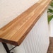 16cm Solid Oak Wooden Radiator Shelf With Antique Metal Scroll - Etsy ...