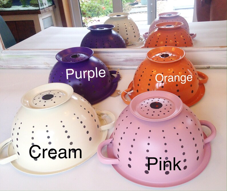 Metal Colander Lampshade Upcycled Industrial Vintage Copper or - Etsy