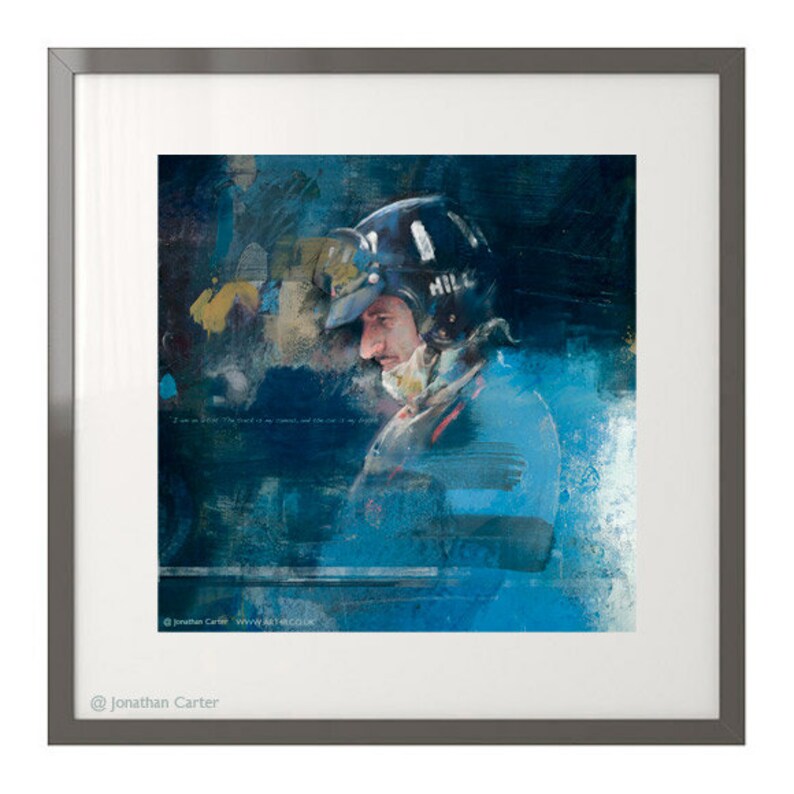 Graham Hill: Limited Edition Print. - Etsy
