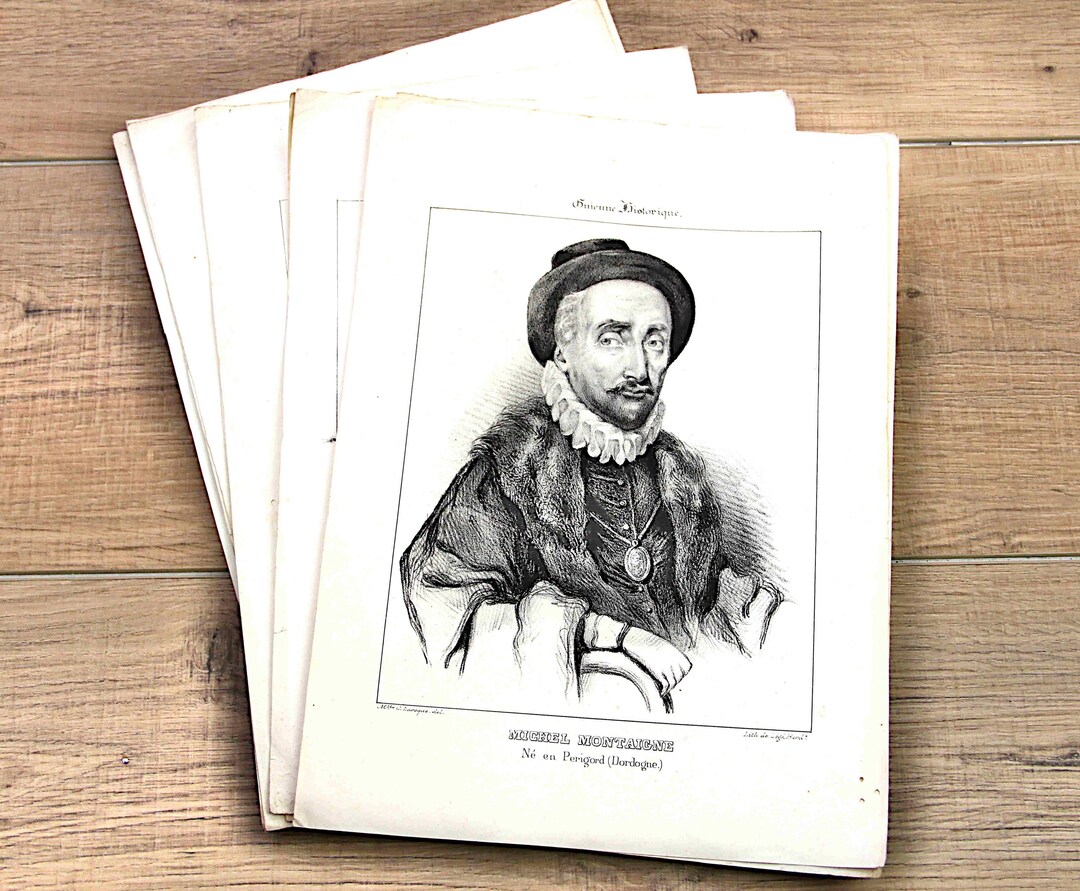 Antique French Historical Figures Engravings (set of 10) - 1890s - Etsy