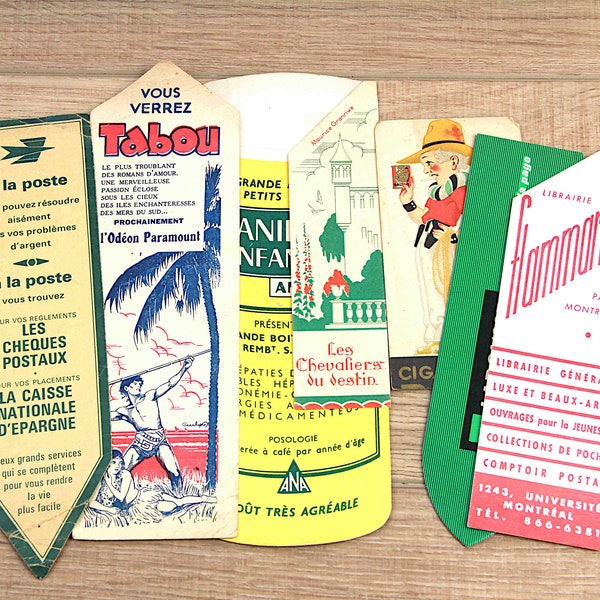 Vintage Bookmark - Etsy