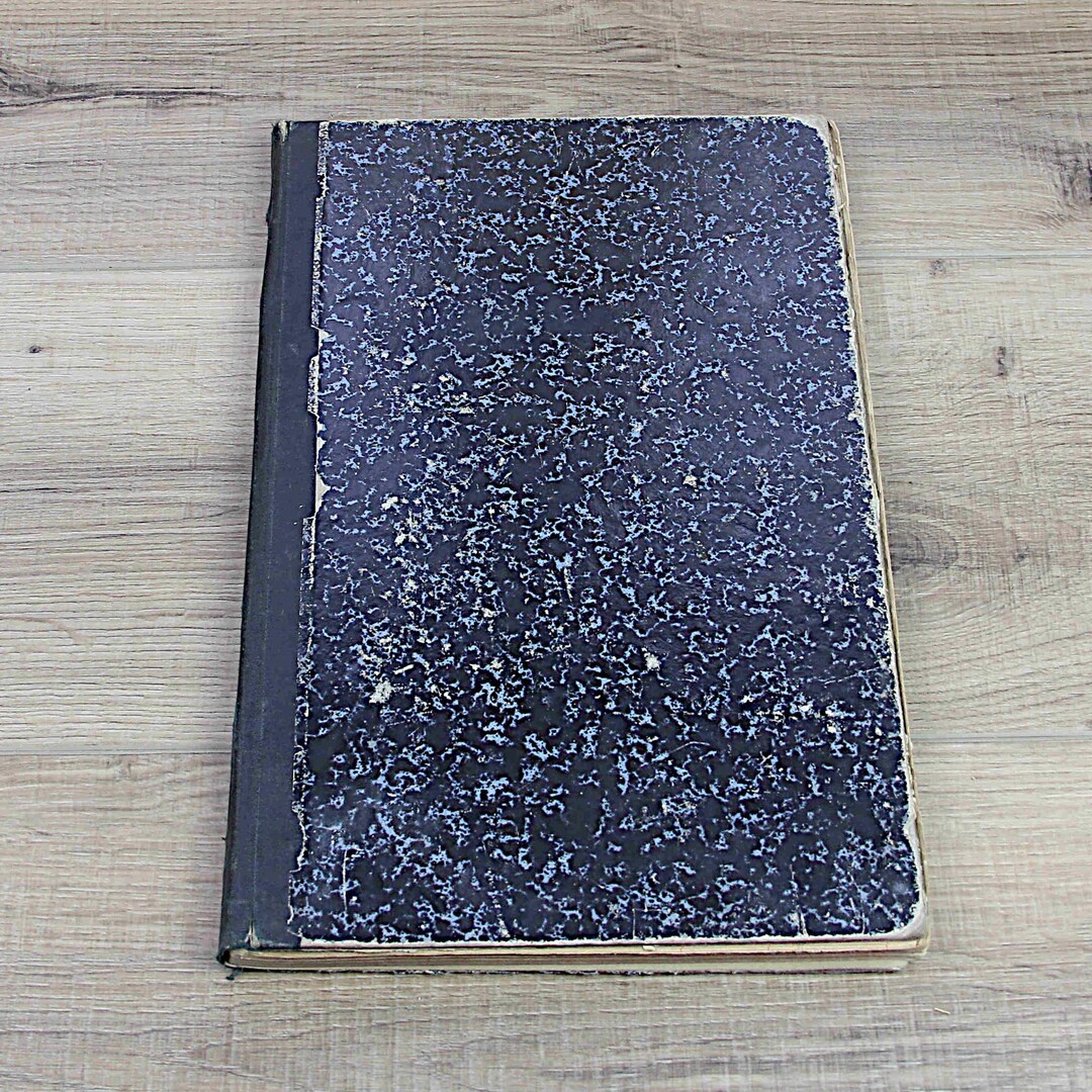 1930s Vintage Almost Blank French Register, With Some Stamsp ca 30 ...