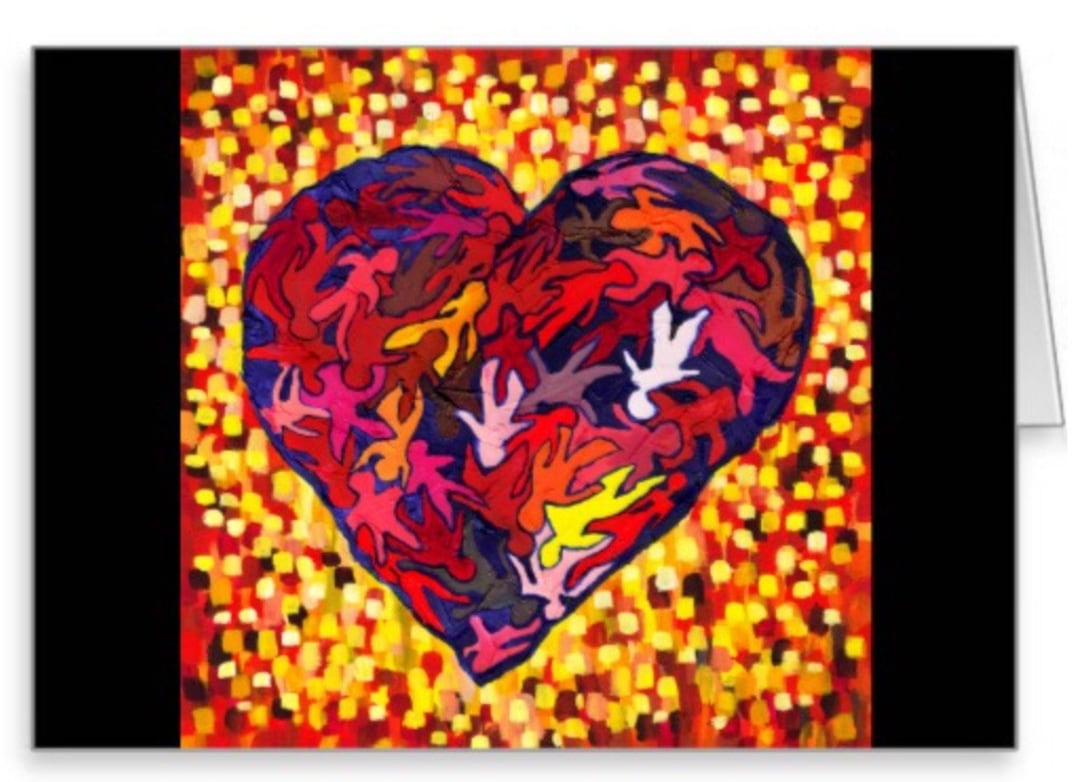 Pack of 10, Note Cards, Artistic Cards, Red Cards, Blank Greeting Cards ...