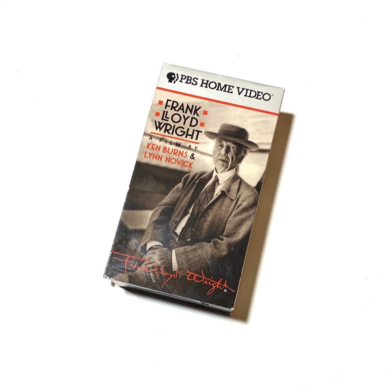Frank Lloyd Wright VHS Documentary (ken Burns, Pre-owned Tape) - Etsy
