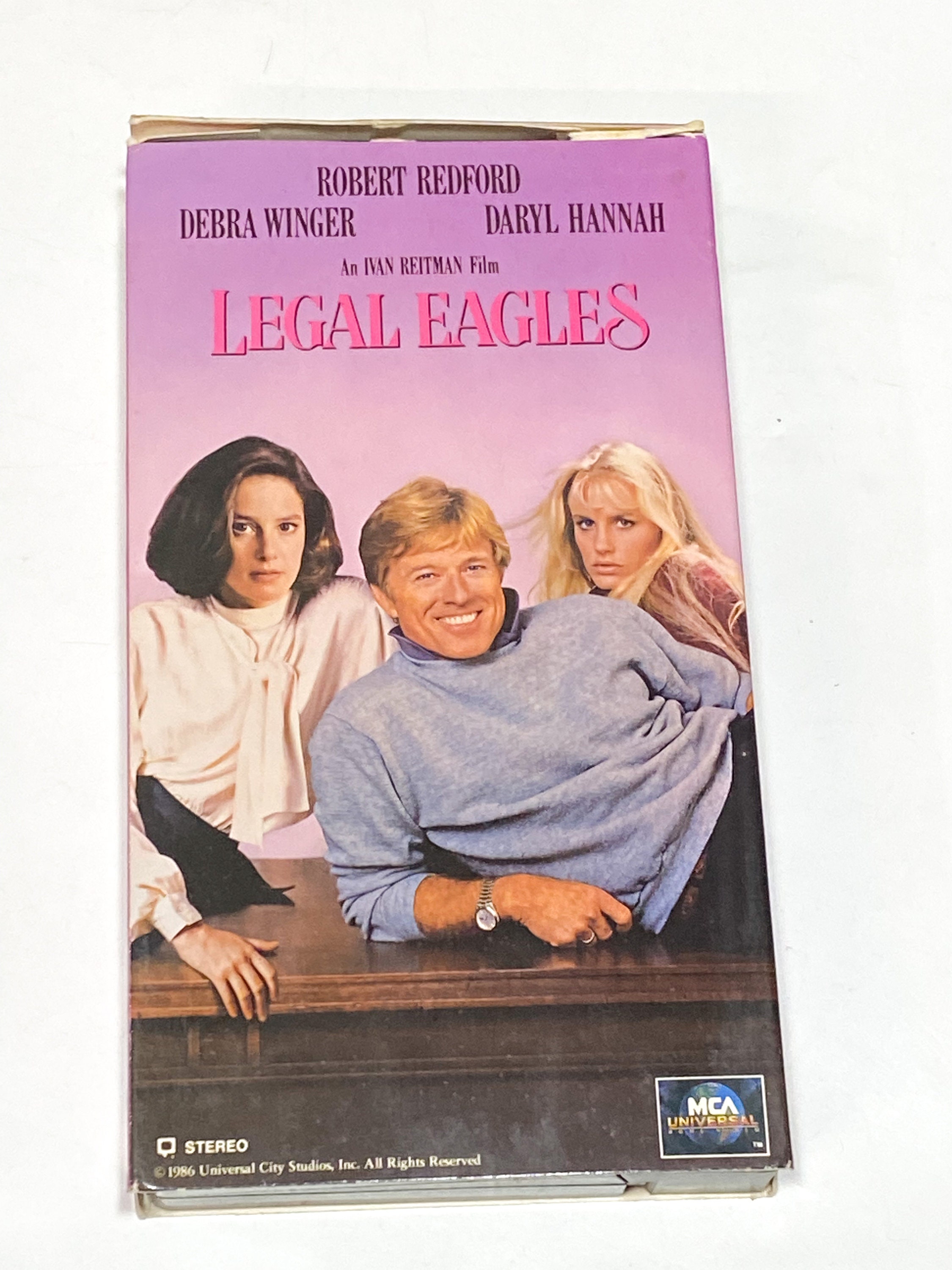 Legal Eagles VHS Movie VCR Video Tape Cult Classic Film Video Cassette ...