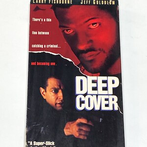 Deep Cover - VHS Movie - VCR Video Tape - Cult Classic Film - Video ...
