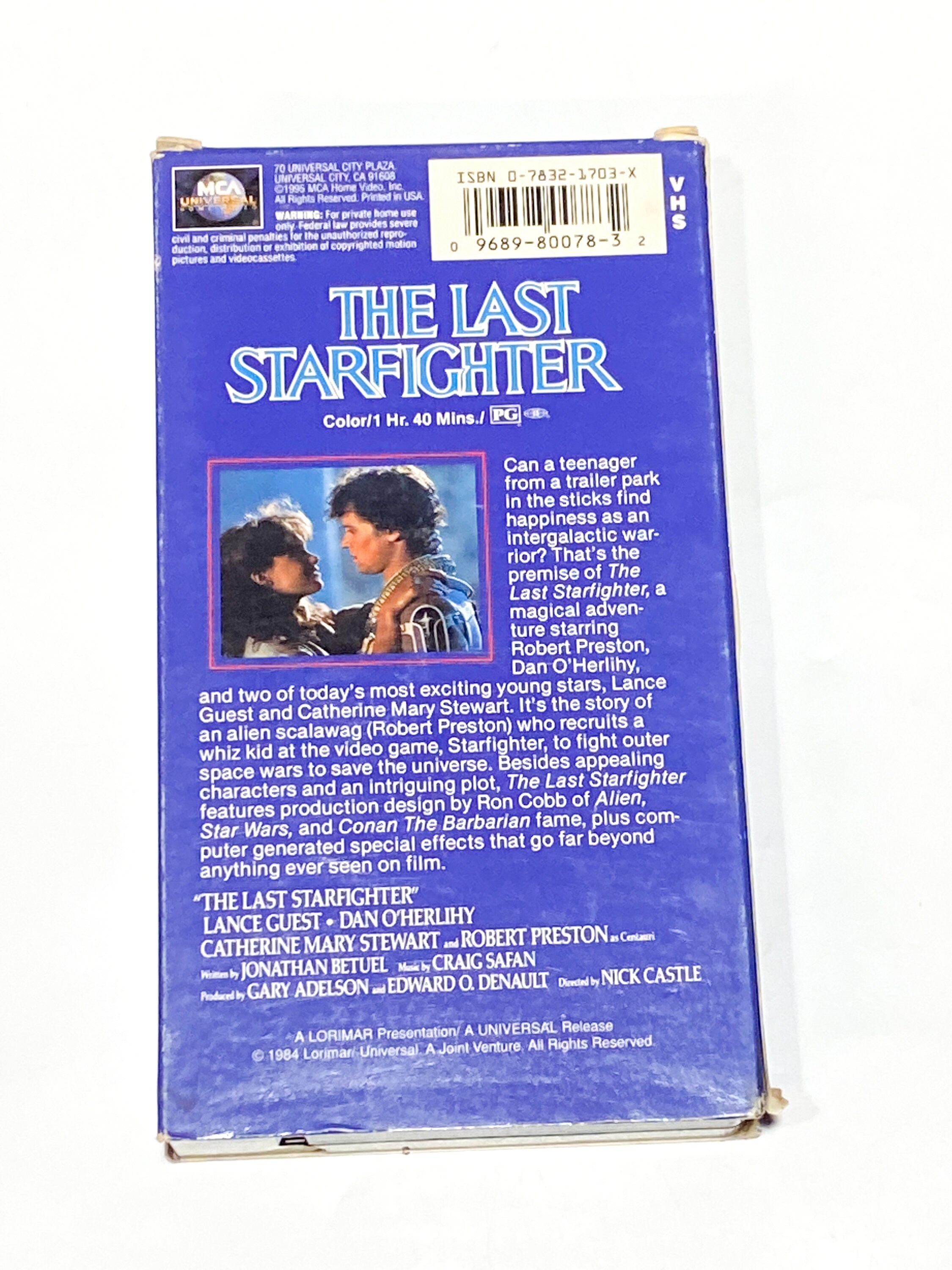 The Last Starfighter VHS Movie VCR Tape Cult Classic - Etsy