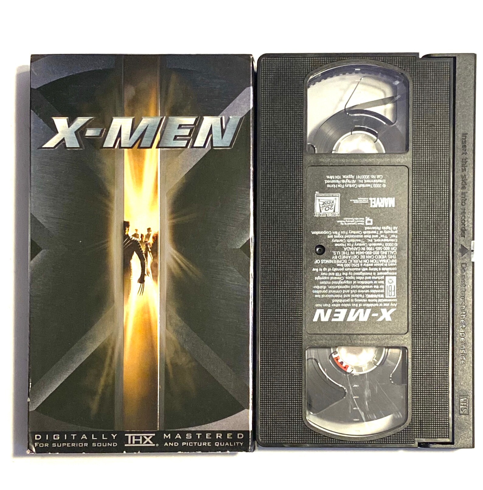 X Men VHS Movie Film Pre-owned Video Cassette Very Good | Etsy