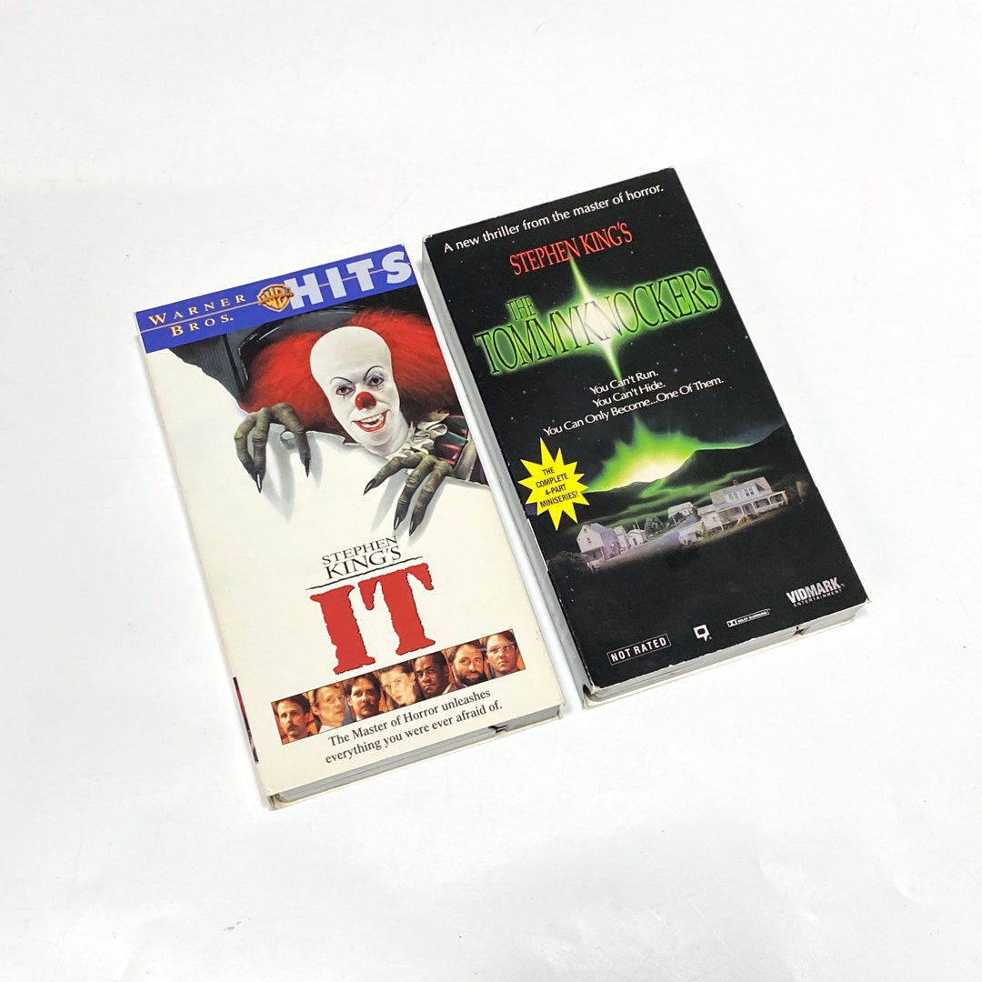 It & the Tommyknockers - VHS Lot of 2 - Stephen King Movies - VCR Video ...