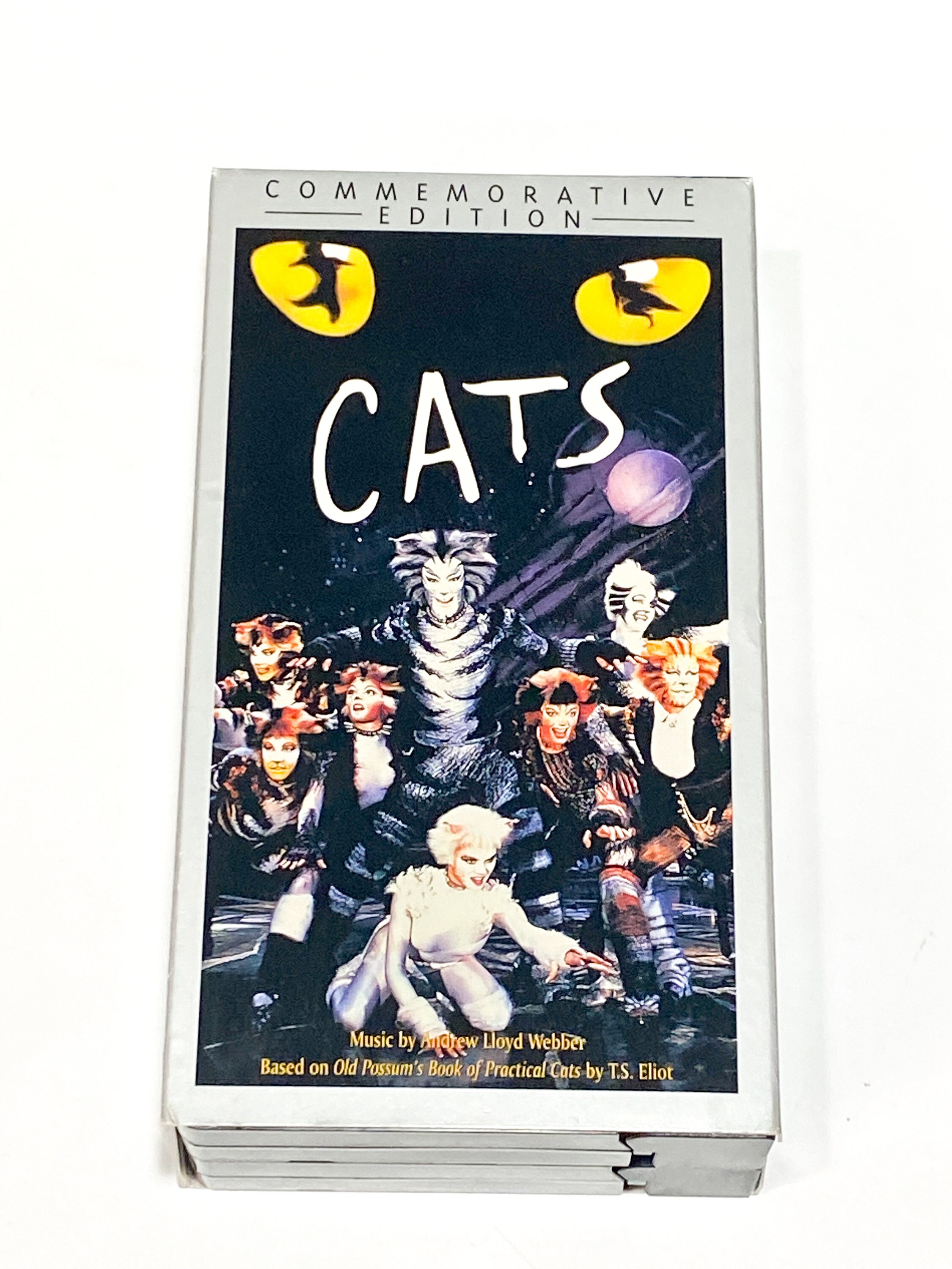 Cats the Musical VHS Movie VCR Tape Video Cassette Tape Cult Classic ...
