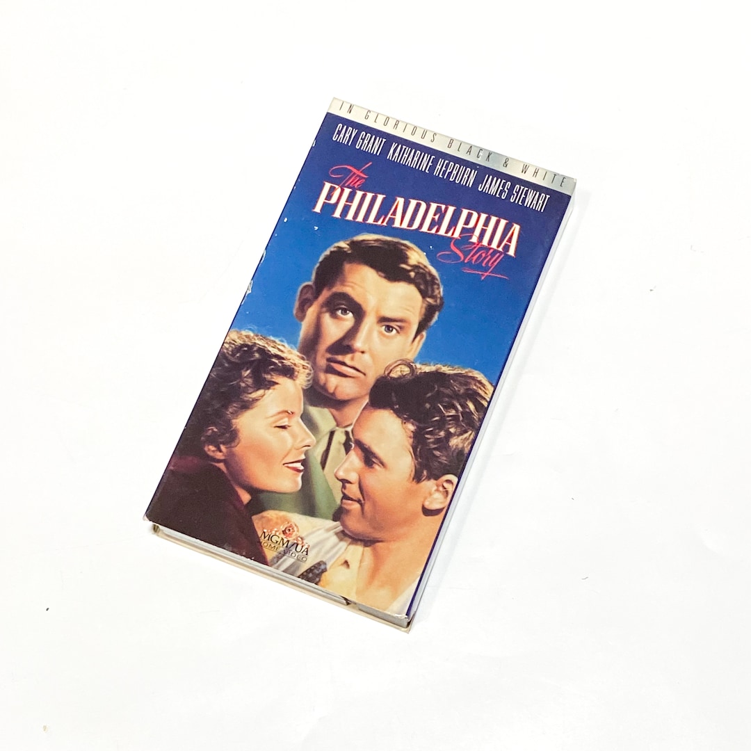The Philadelphia Story - VHS Movie - VCR Tape - Cult Classic Film ...
