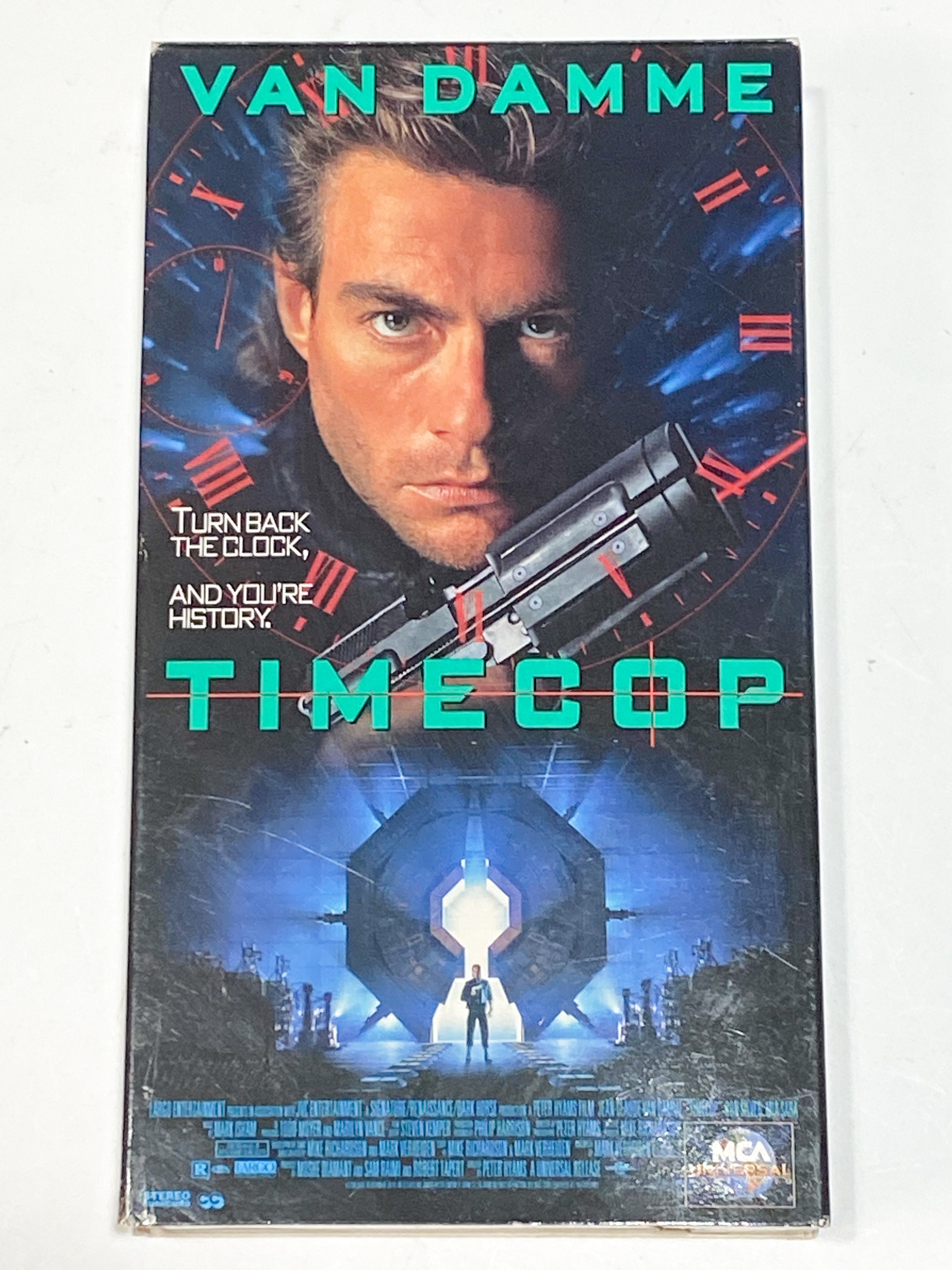Timecop VHS Movie VCR Tape Video Cassette Tape Cult - Etsy