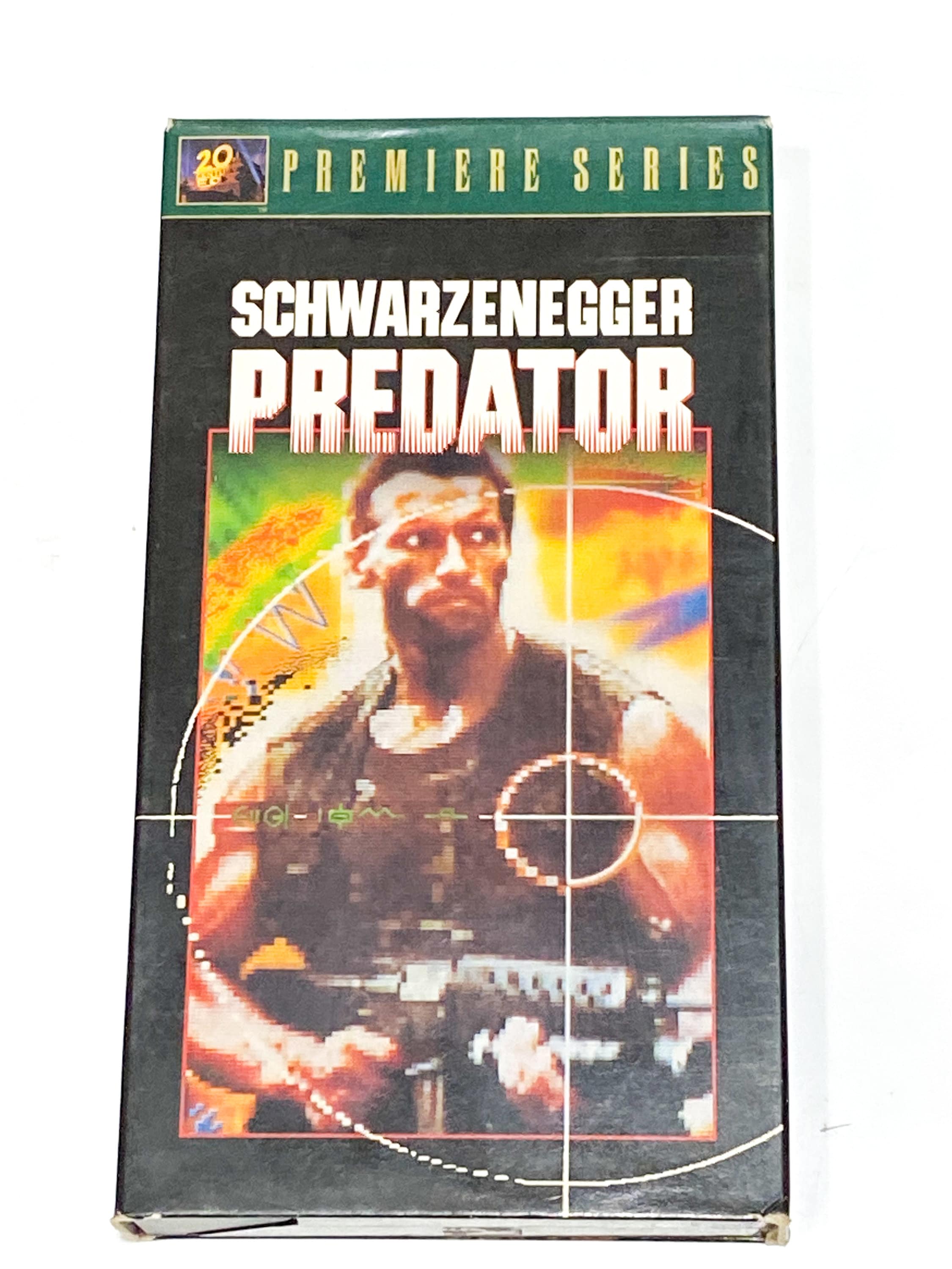 Predator VHS Iconic Sci-fi Action Thriller Arnold Schwarzenegger VHS ...