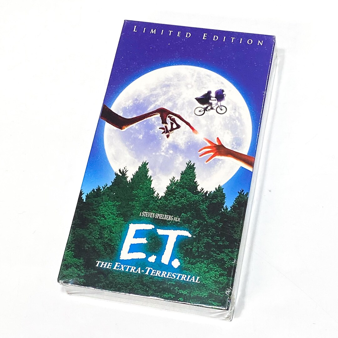 Vintage ET the Extra-terrestrial VHS Tape - New Sealed Sci-fi Movie - Etsy