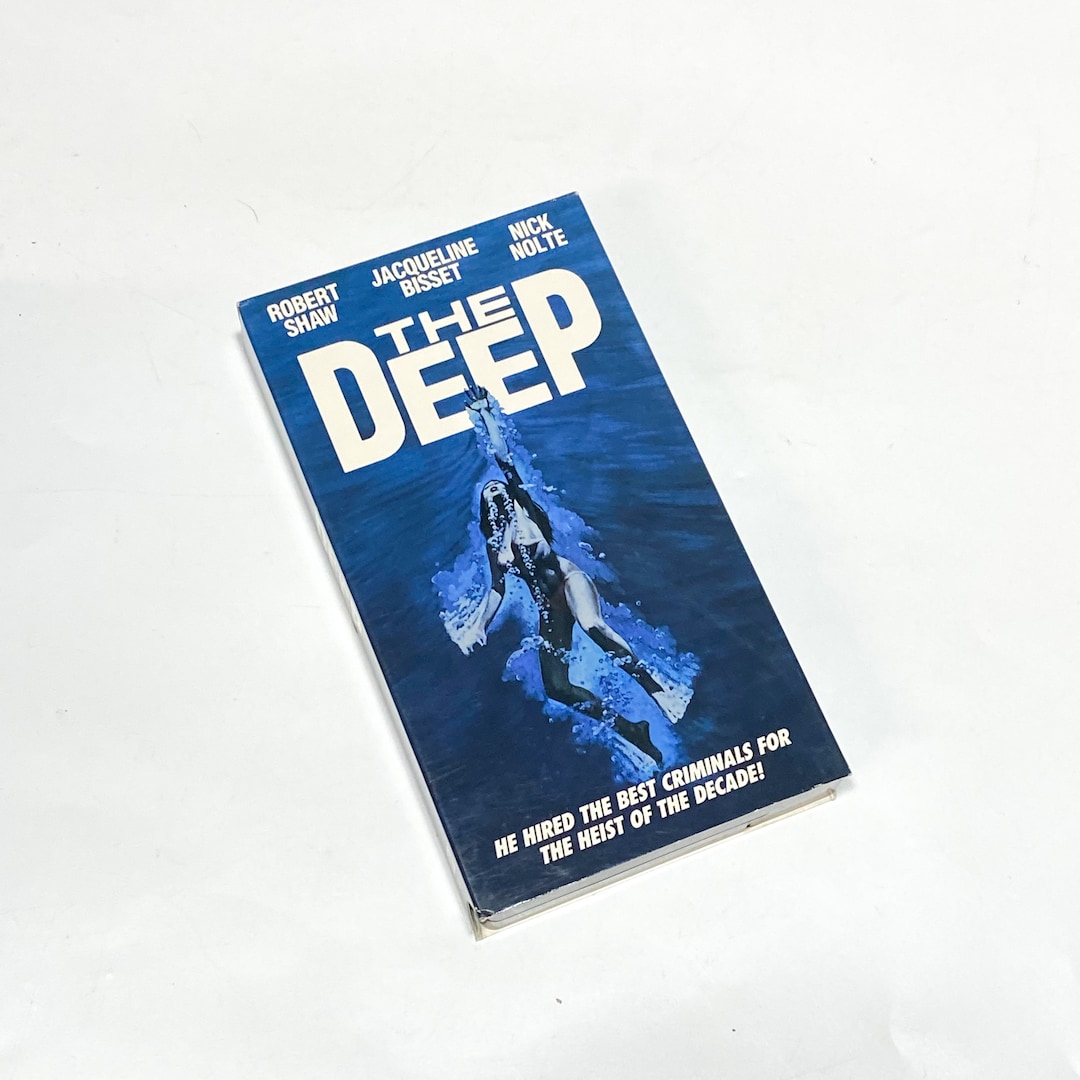 The Deep - VHS Movie - VCR Video Tape - Cult Classic Film - Video ...