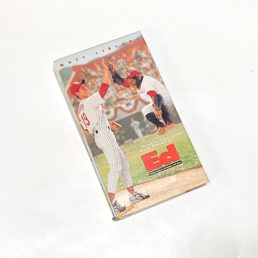 Ed - VHS - Matt Leblanc Movie - VCR Tape - Cult Classic Film - Video ...