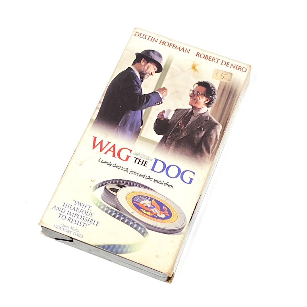 Wag the Dog - VHS Movie - VCR Tape - Video Cassette Tape - Cult Classic ...