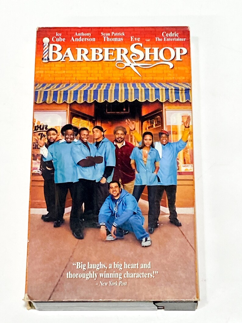 Barbershop 1 & 2 VHS Lot of 2 Ice Cube Movie VCR Tape | Etsy