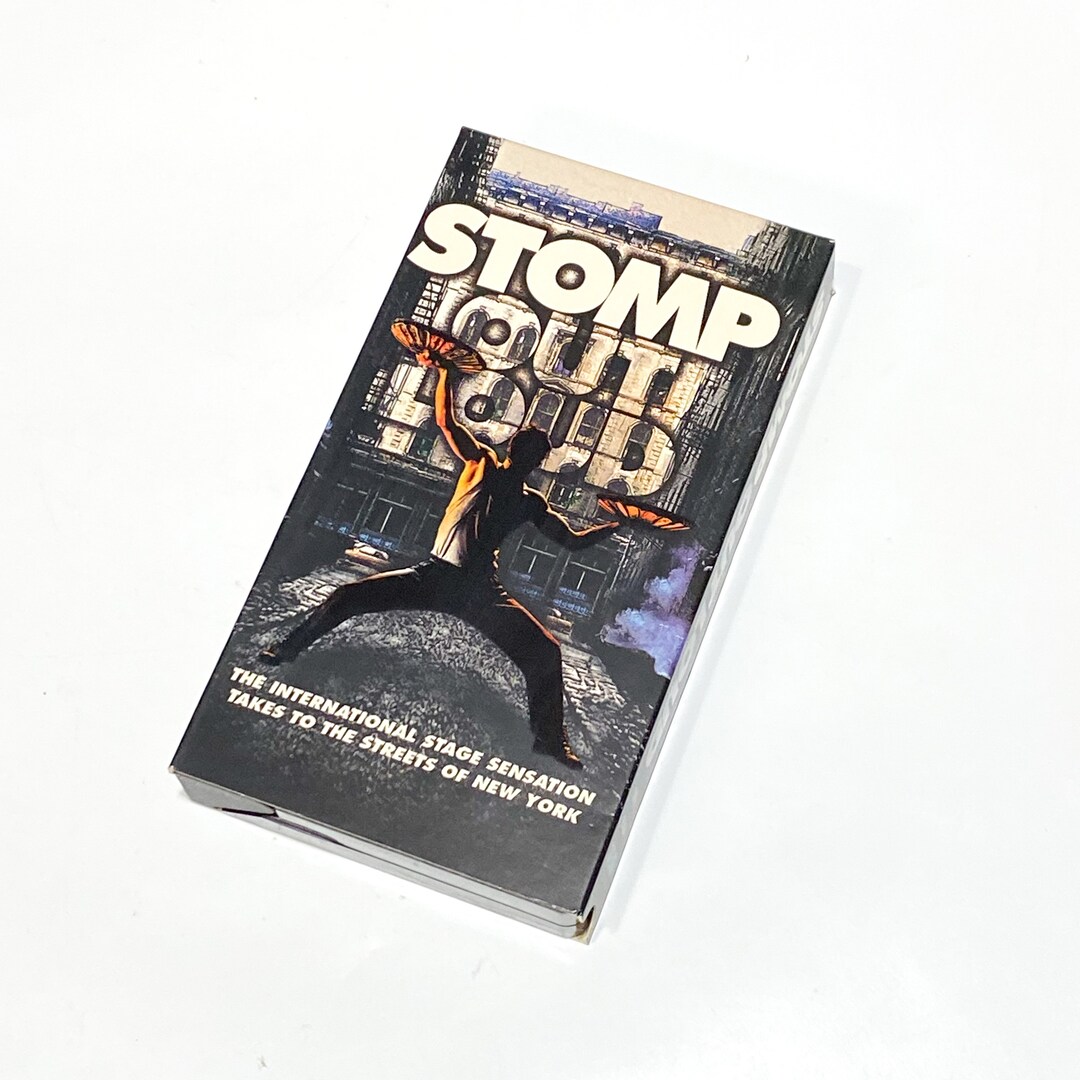 Stomp Out Loud - Musical VHS Movie - VCR Tape - Video Cassette Tape ...