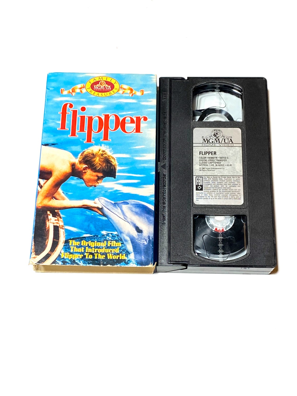 Flipper VHS Classic Movie Pre-owned Video Cassette Tape - Etsy
