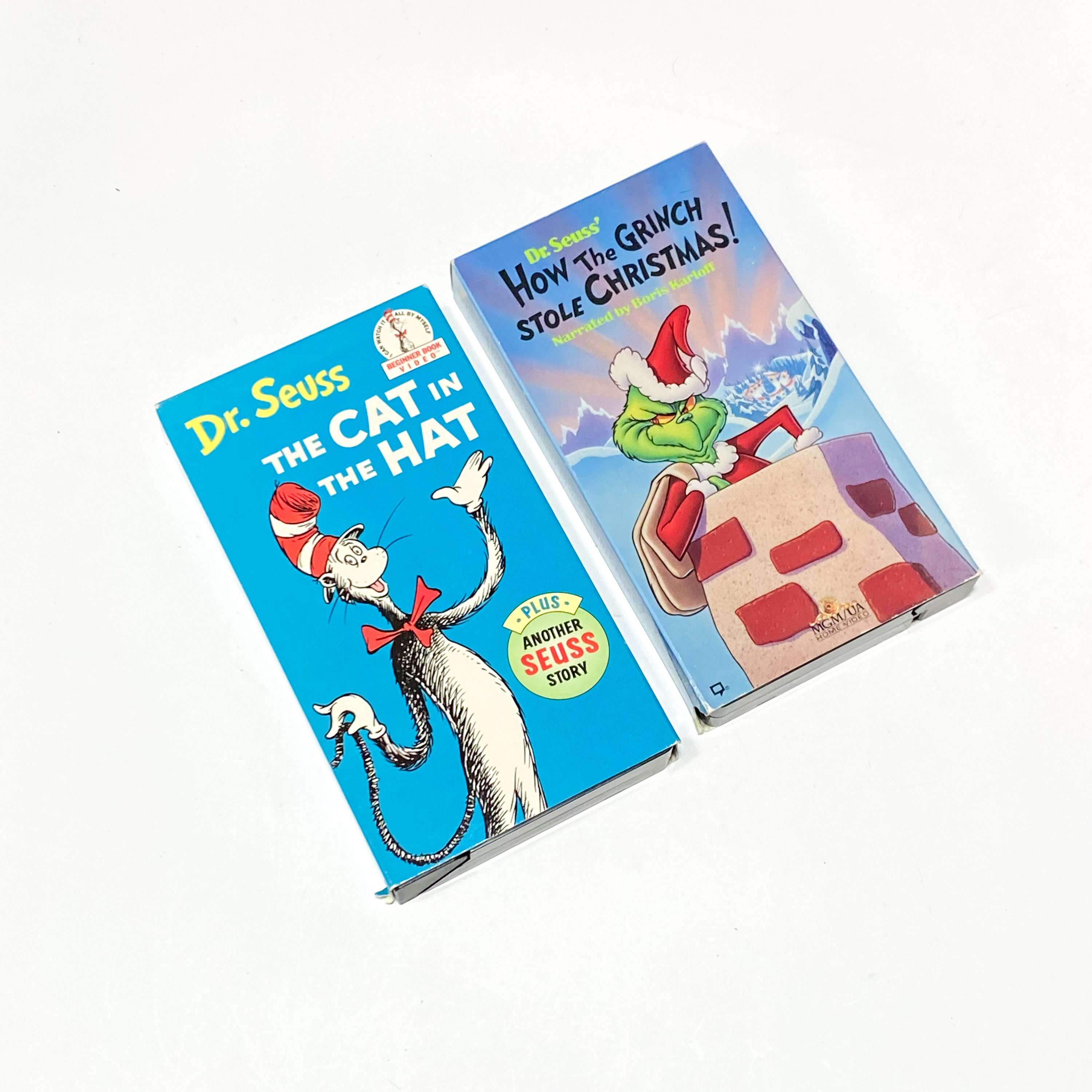 Dr. Suess VHS Classic Movies Cat in the Hat & Grinch Stole - Etsy Italia