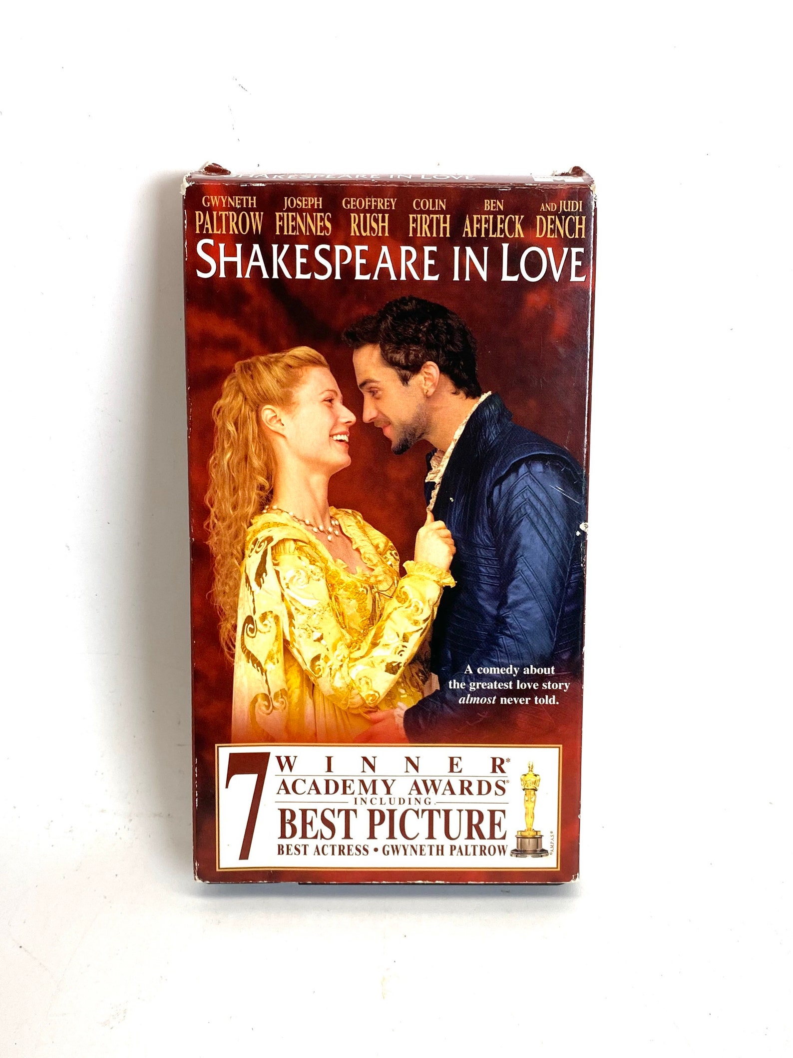 Shakespeare in Love VHS Movie Film Video Cassette - Etsy