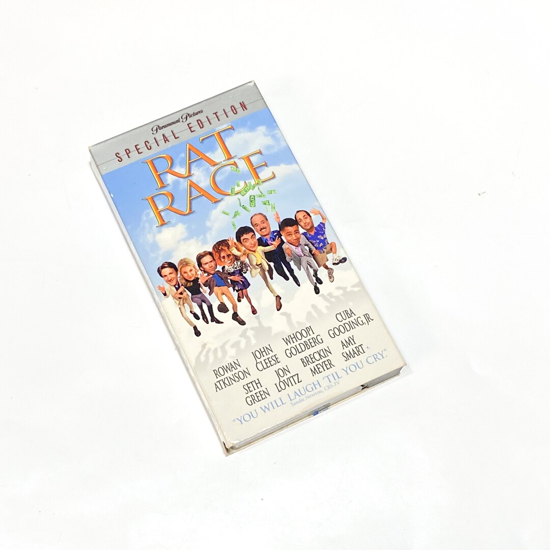 Rat Race Comedy VHS Movie VCR Tape Cult Classic Film - Etsy