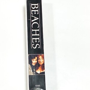 Beaches - VHS Movie - VCR Tape - Video Cassette Tape - Cult Classic ...