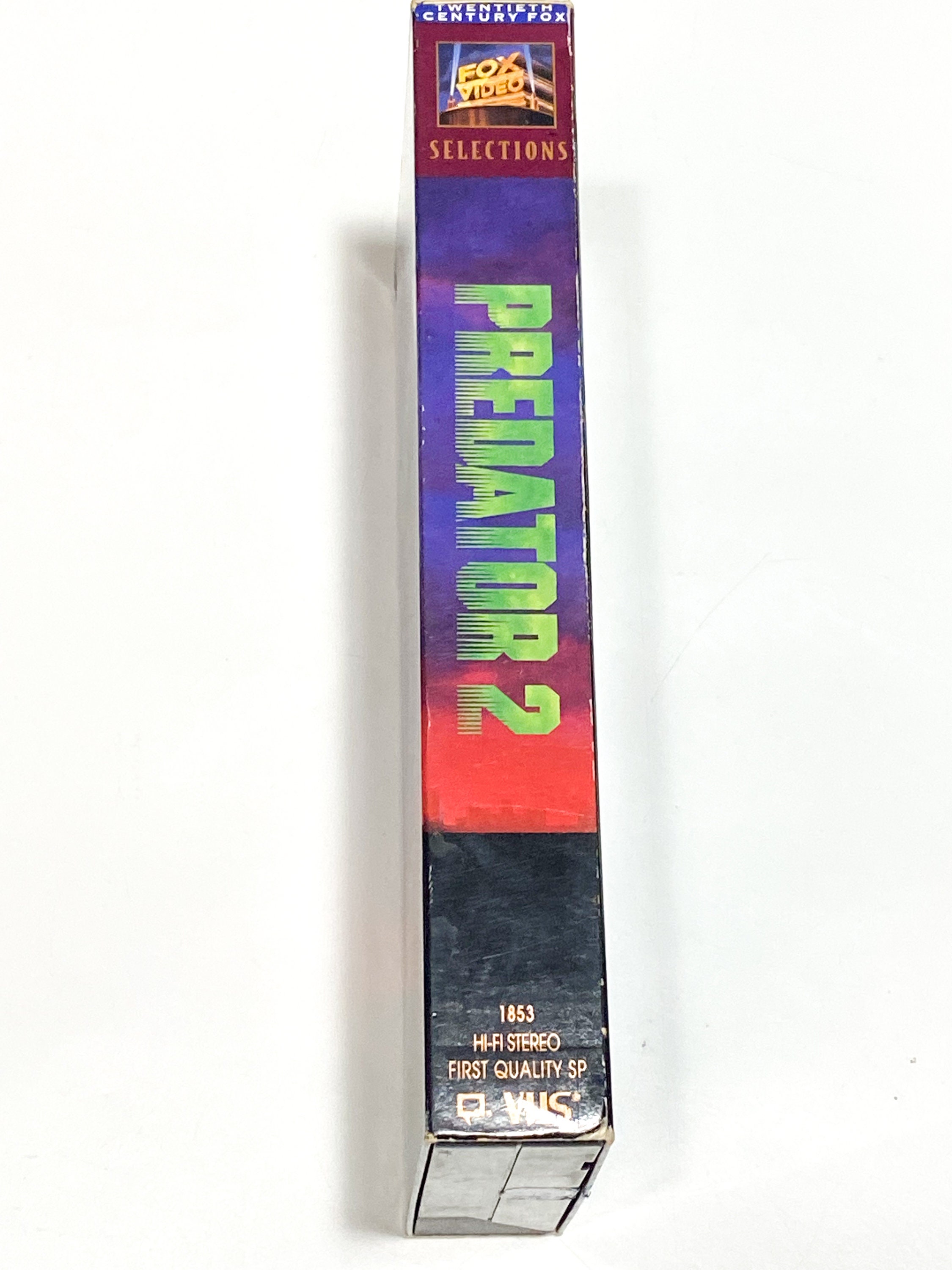 Predator 2 VHS Movie VCR Tape Video Cassette Tape Cult Classic Film Pre ...