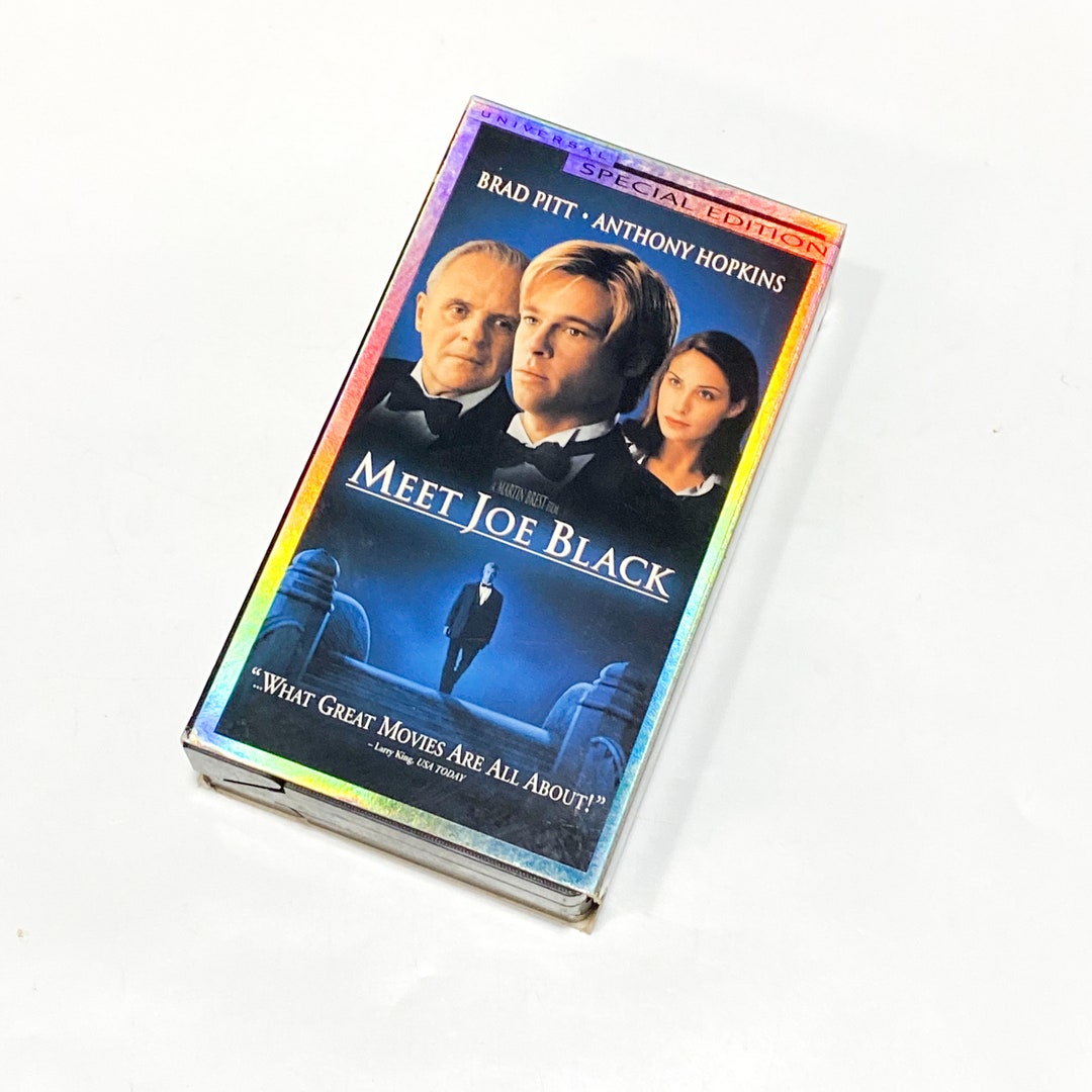 Meet Joe Black - VHS Movie - Brad Pitt Movie - VCR Tape - Cult Classic ...