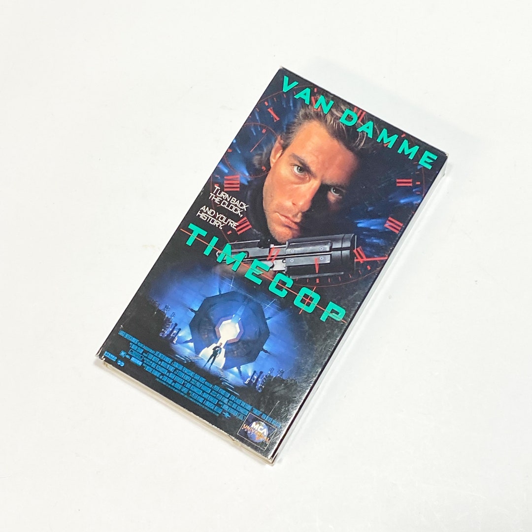 Timecop - VHS Movie - VCR Tape - Video Cassette Tape - Cult Classic ...