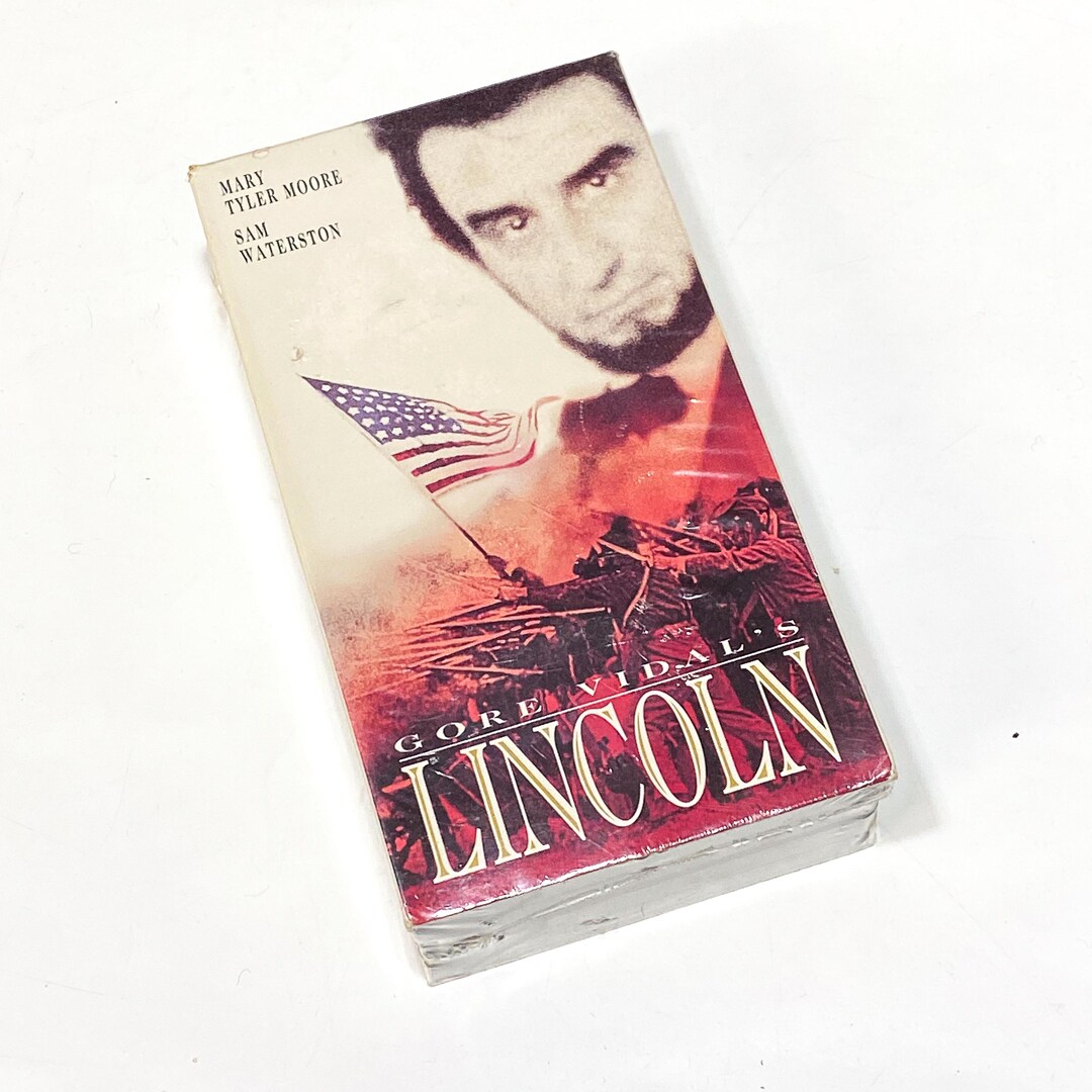 Gore Vidal’s Lincoln - VHS - NEW Sealed VHS Tape - Classic Movie Rare Retro Film Collectible ...
