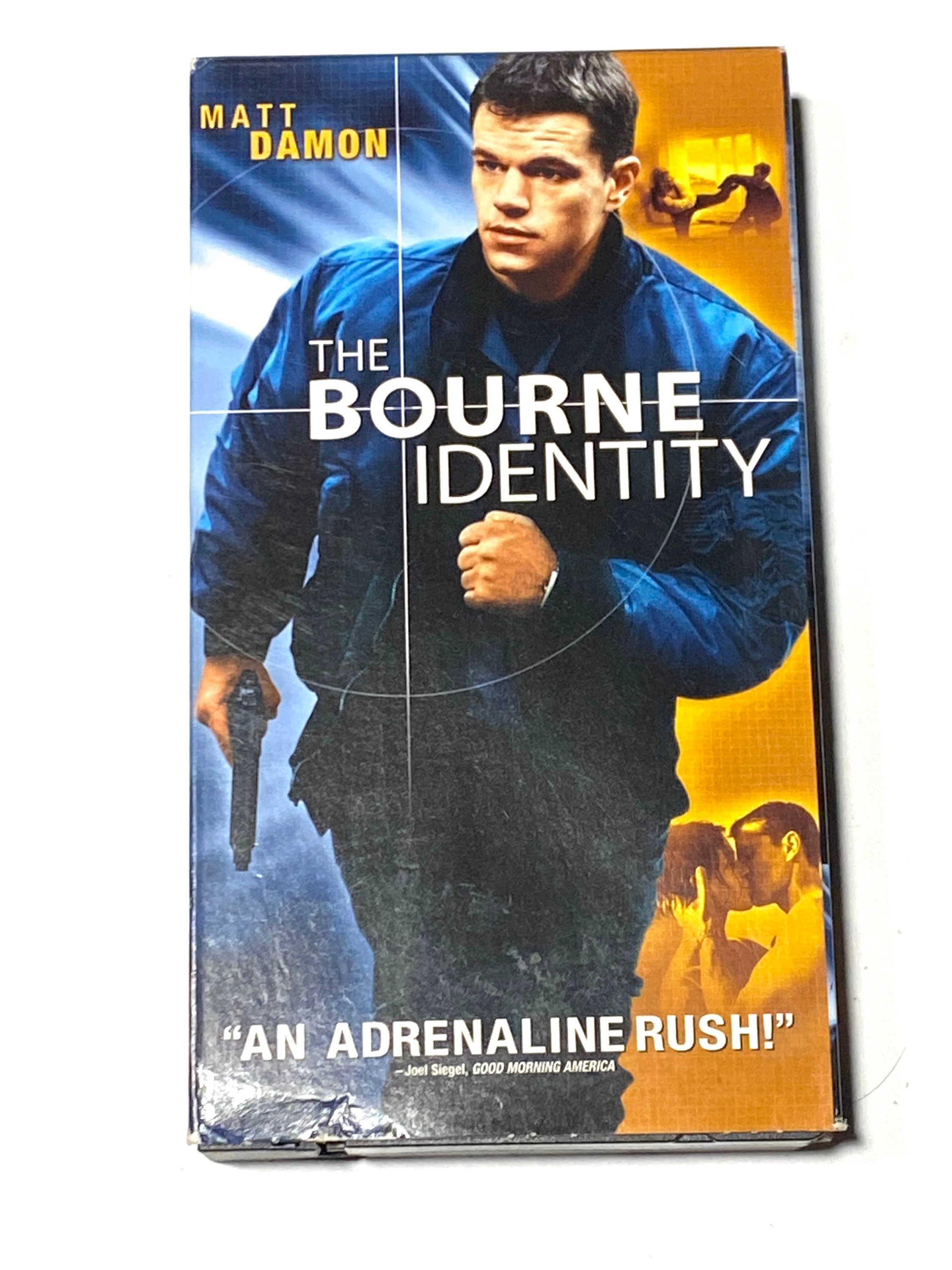 Bourne Identity VHS Classic Movie Video Tape Pre-owned - Etsy