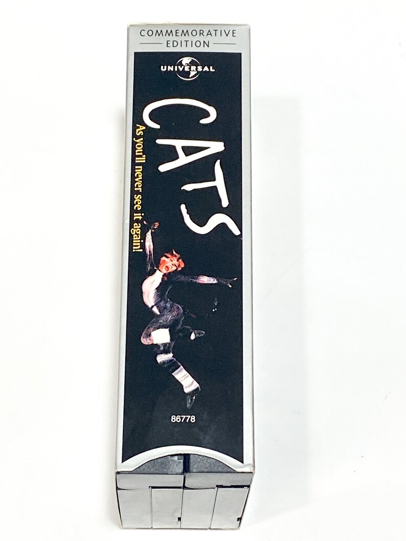 Cats the Musical VHS Movie VCR Tape Video Cassette Tape - Etsy