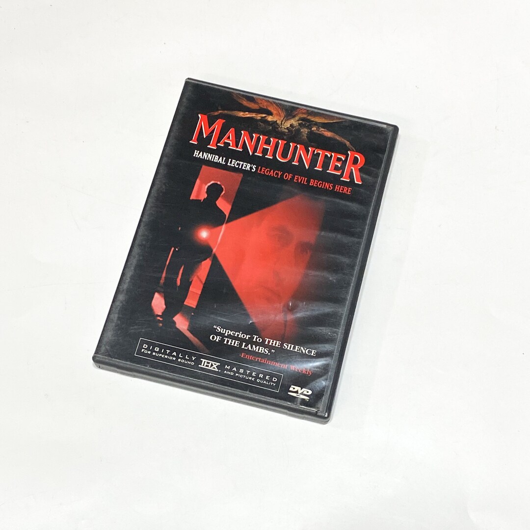 Manhunter Horror DVD Movie Hannibal Lecter DVD Film Vintage Classic ...