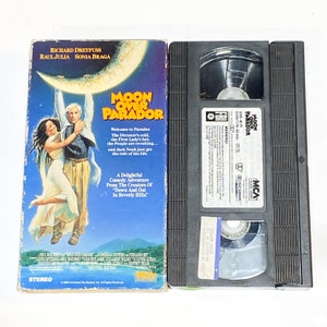 Moon Over Parador - VHS Movie - VCR Tape - Video Cassette Tape - Cult ...