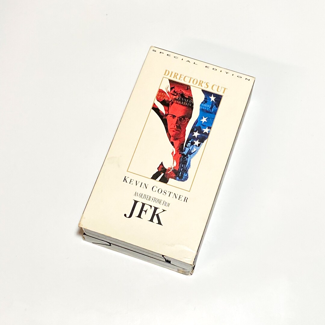 JFK - VHS Movie - Oliver Stone Film - Video Cassette Tape - Classic ...