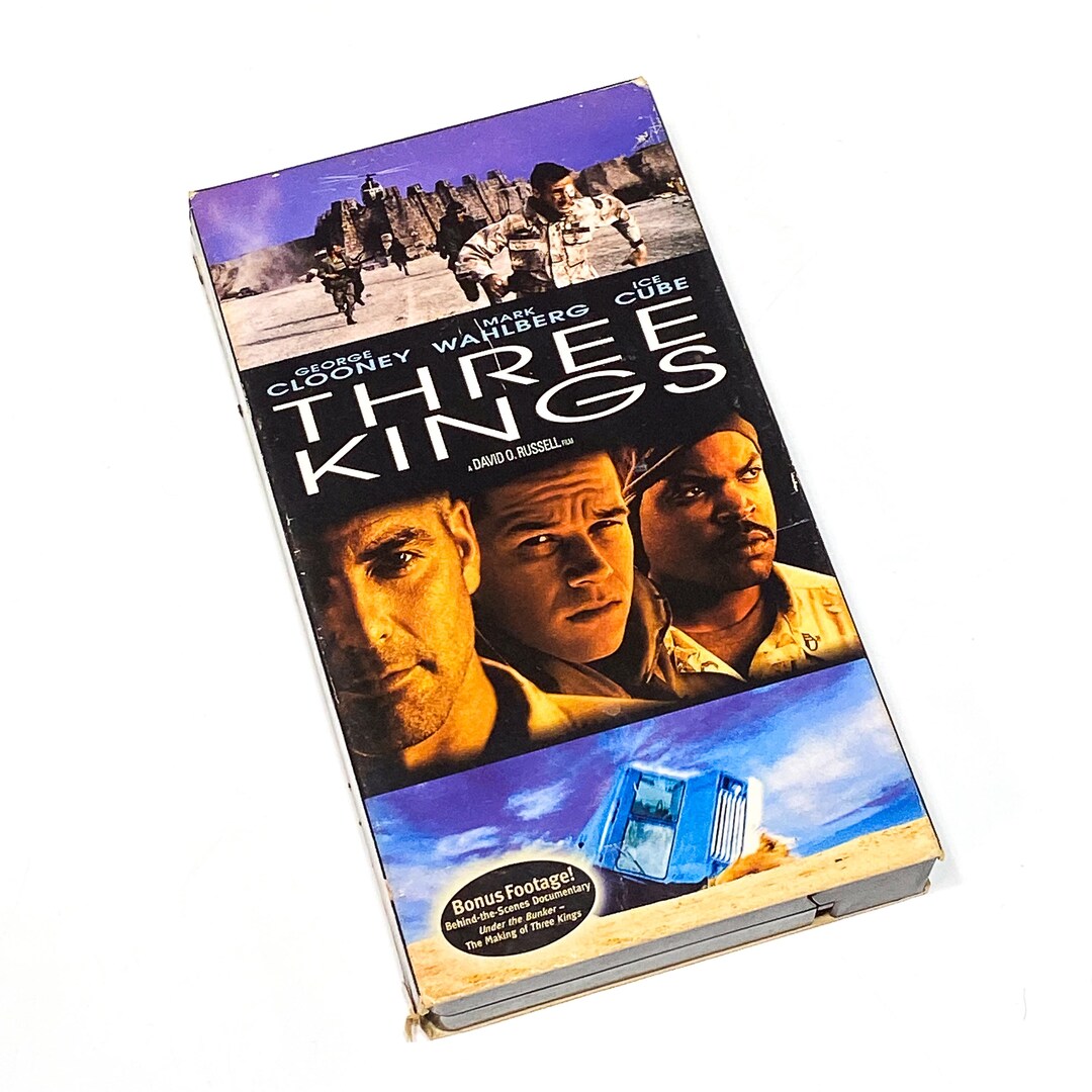 Three Kings - George Clooney - VHS Movie - VCR Tape - Vintage Movie ...