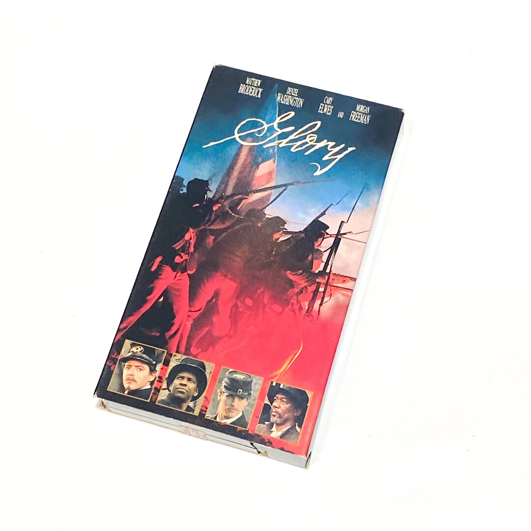 Glory - Civil War Movie - VHS Movie - VCR Tape - Video Cassette Tape ...