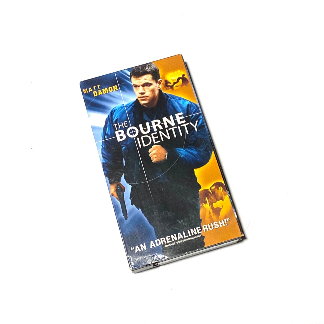 Bourne Identity - VHS Classic Movie Video Tape - Pre-owned Video ...