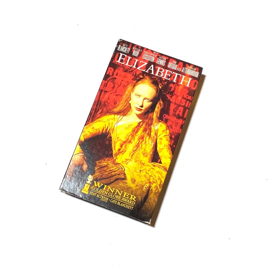 Kate Blanchett - Elizabeth - VHS Movie - Film Video Cassette - Pre ...