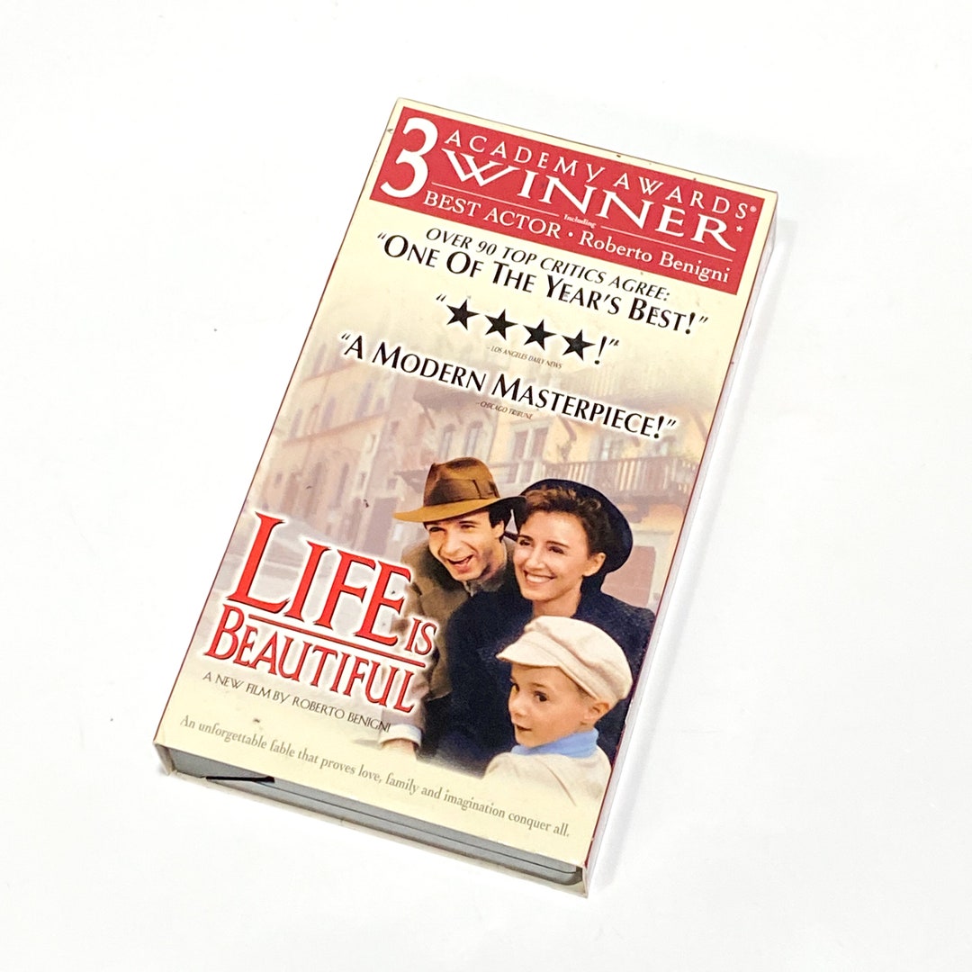 Life is Beautiful - VHS Movie - VCR Tape - Video Cassette Tape - Cult ...